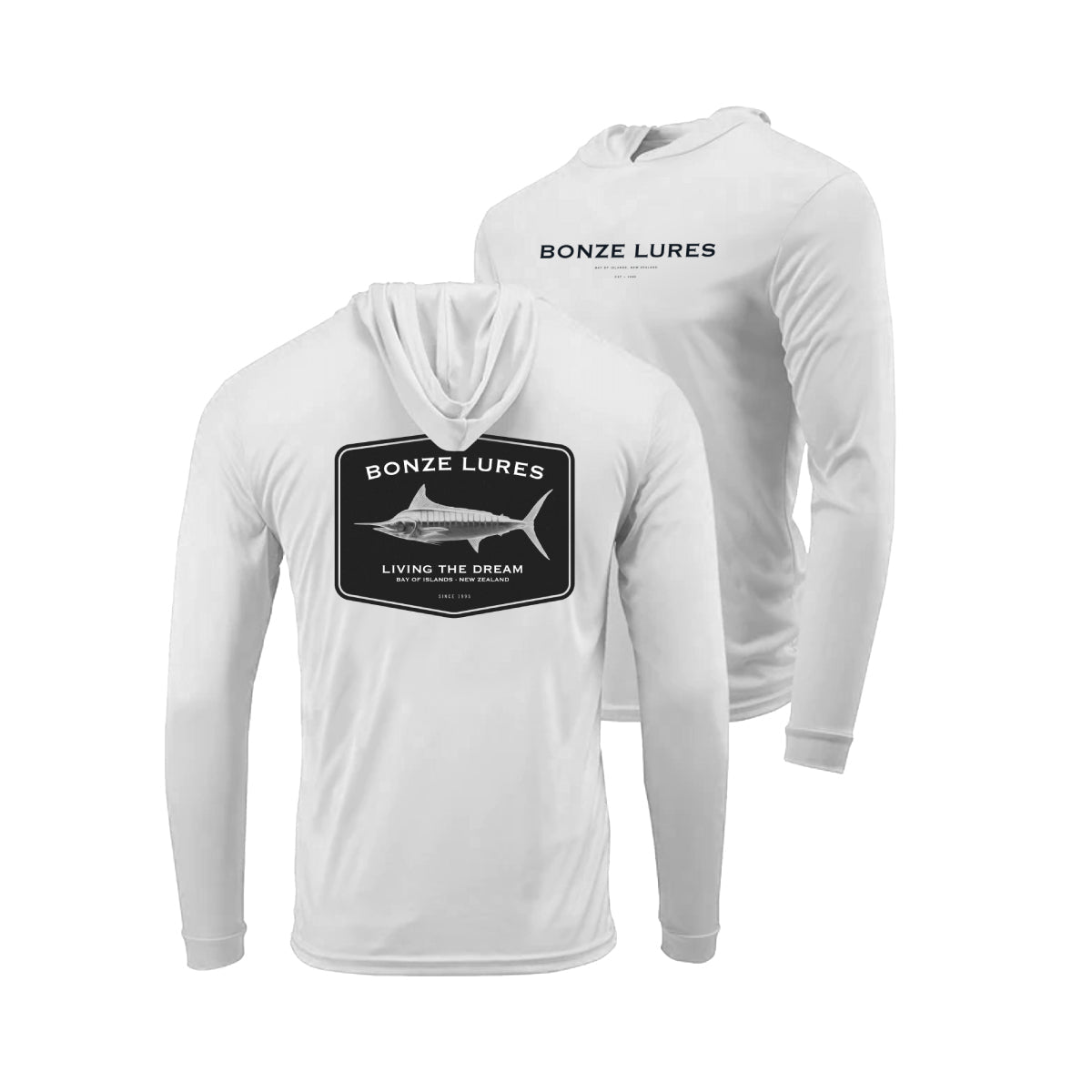 Bonze - Living The Dream UV Hoodie – Monster Fishing