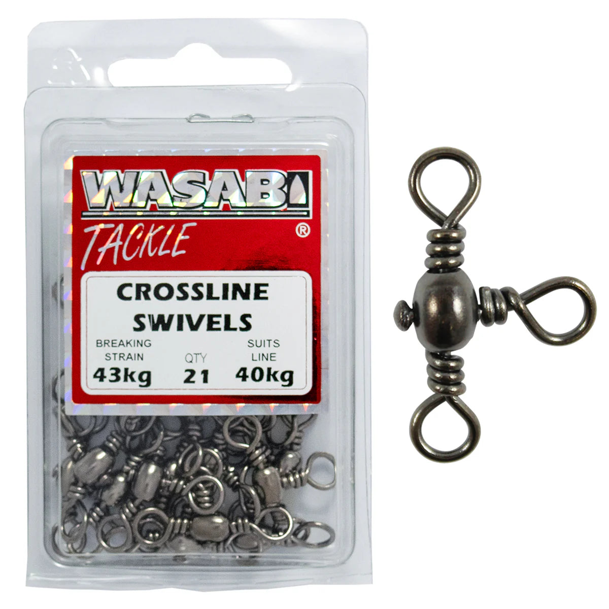 Wasabi - Crossline Swivels – Monster Fishing
