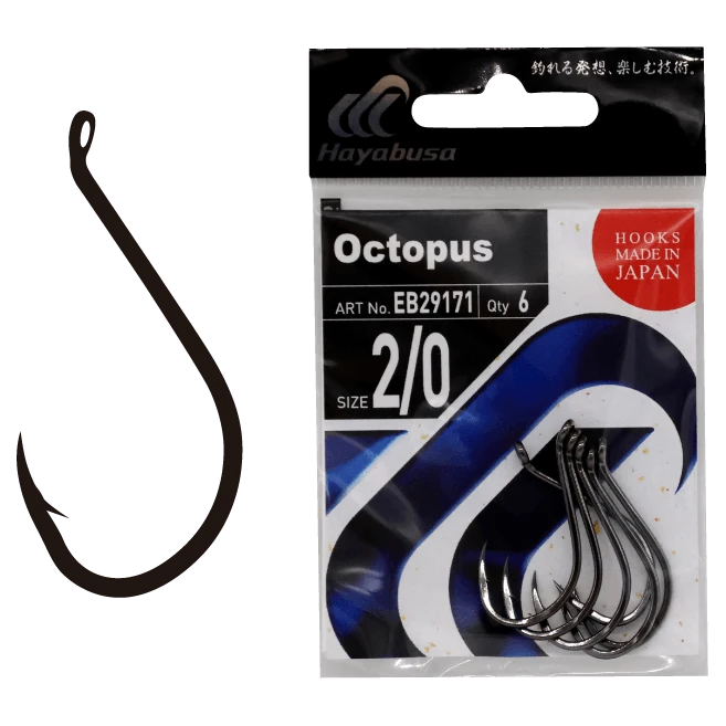 Hayabusa Octopus Hooks - Ultra Sharp Fishing Hooks | 3/0-10/0 NZ ...