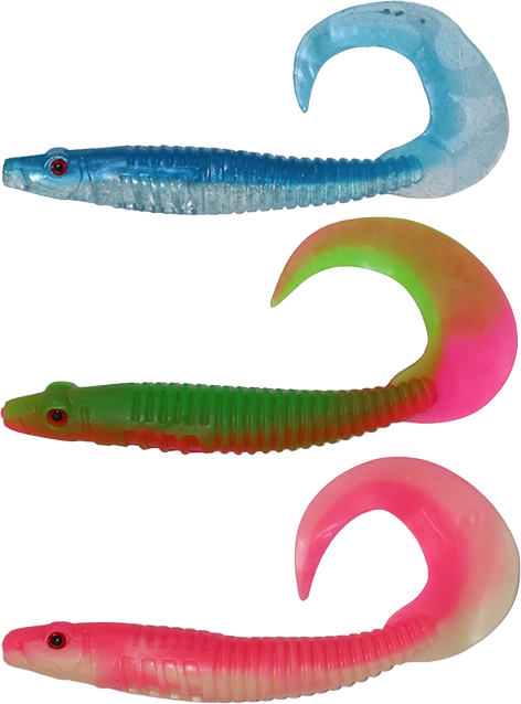 Halco Madeyes Inhale Tail 8" Soft Plastic - Paddle Tail | NZ – Monster ...