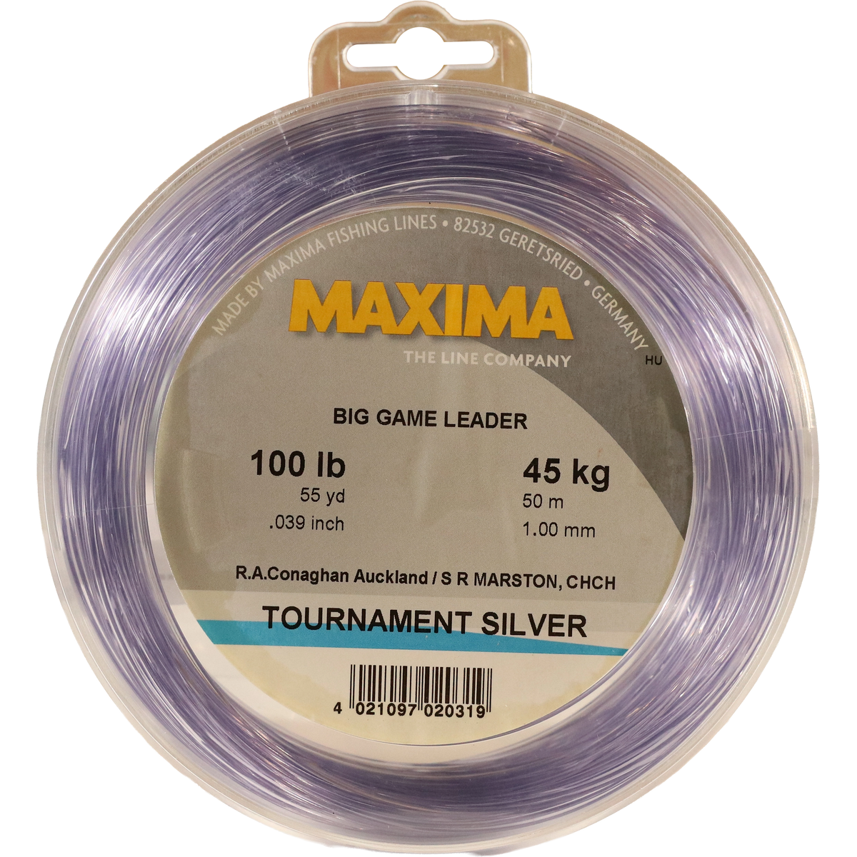 Maxima Tournament Silver Game Trace 50m - Heavy Leader | NZ – Monster ...