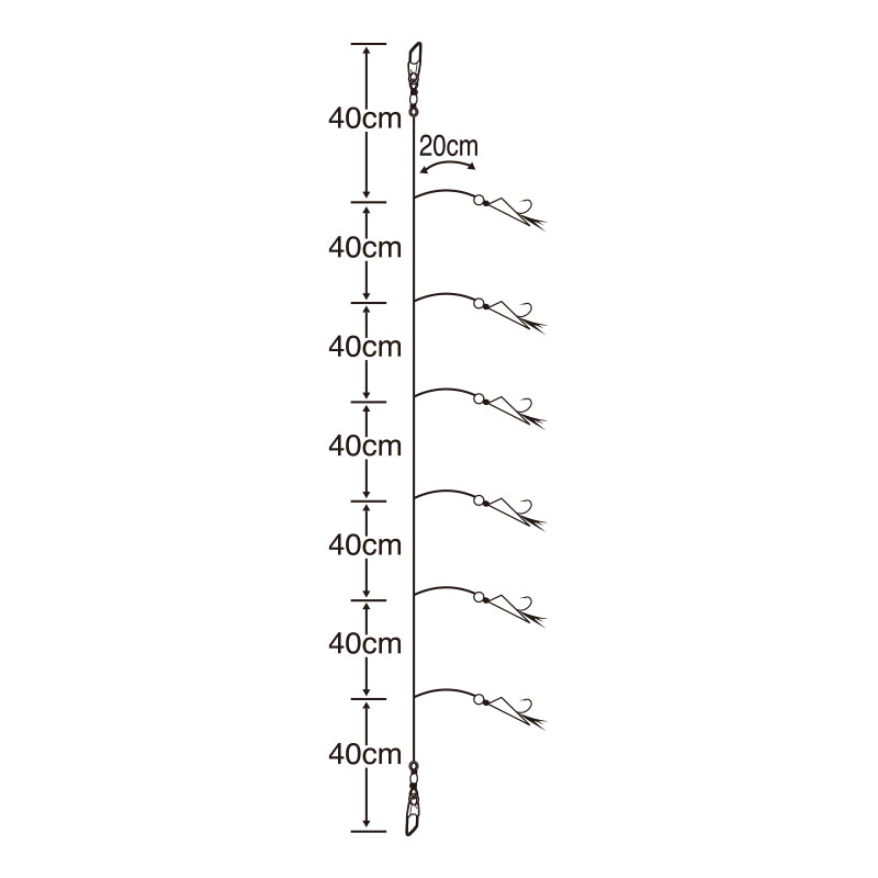 Sasame - Koheru Sabiki Rig – Monster Fishing