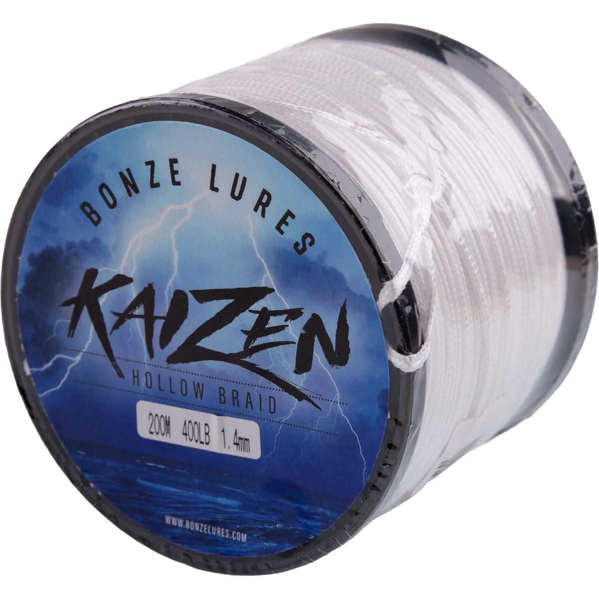 Bonze Kaizen Hollow Braid - Premium Leader Line | NZ – Monster Fishing