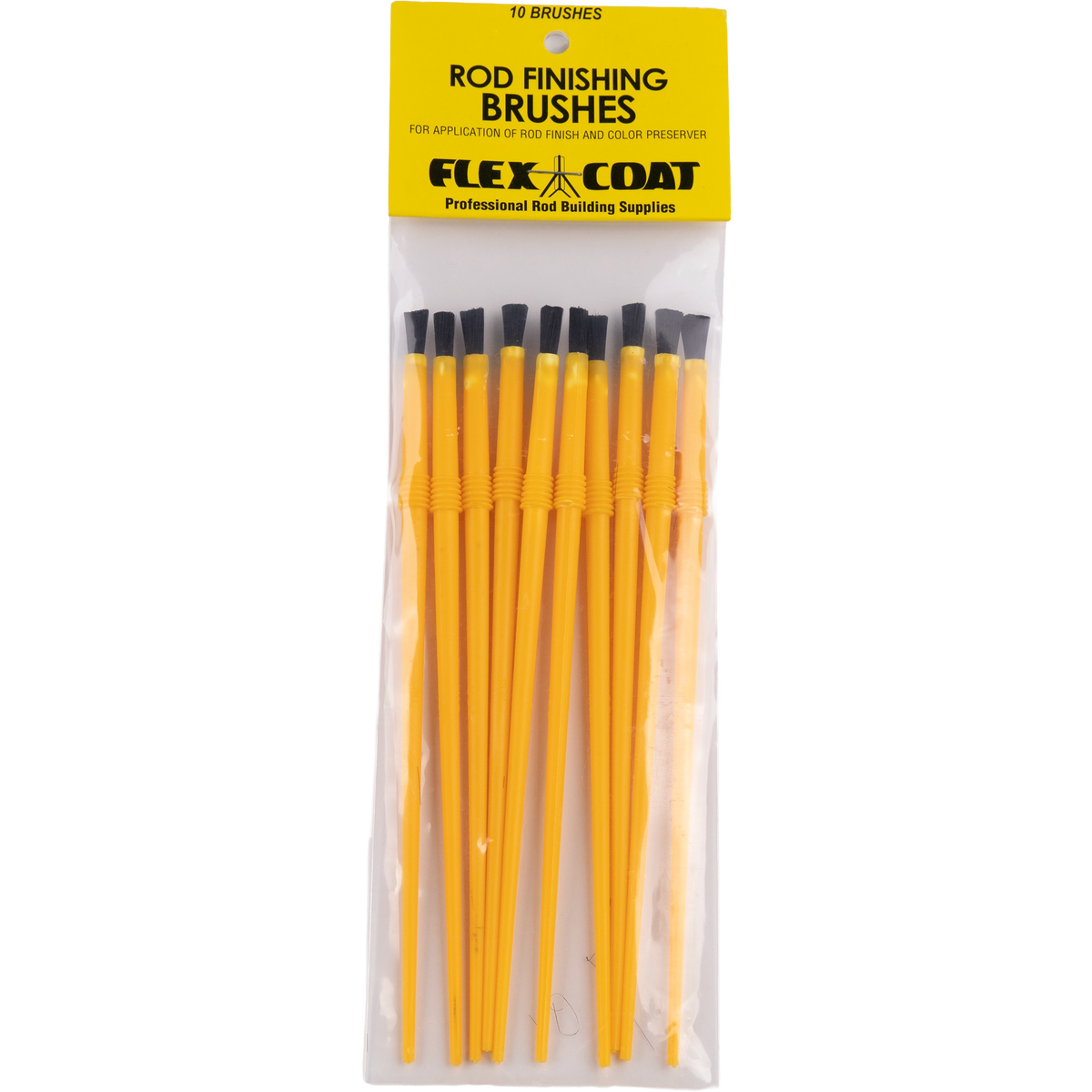 Flex Coat - Brushes - Pack Of 10 – Monster Fishing