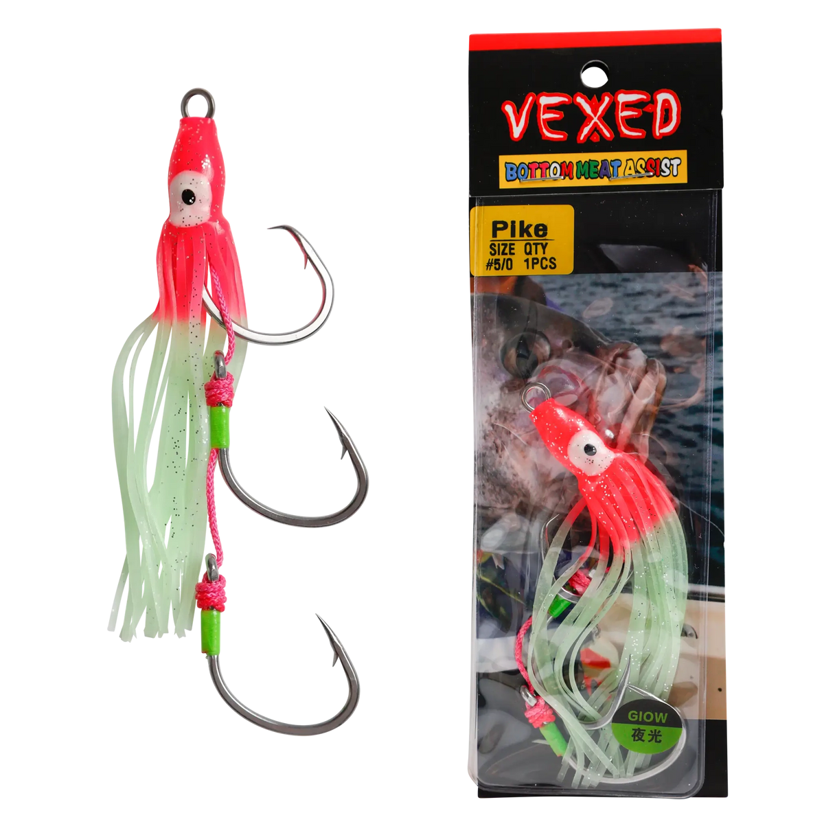 Vexed - Bottom Meat Triple Assist 1pk – Monster Fishing