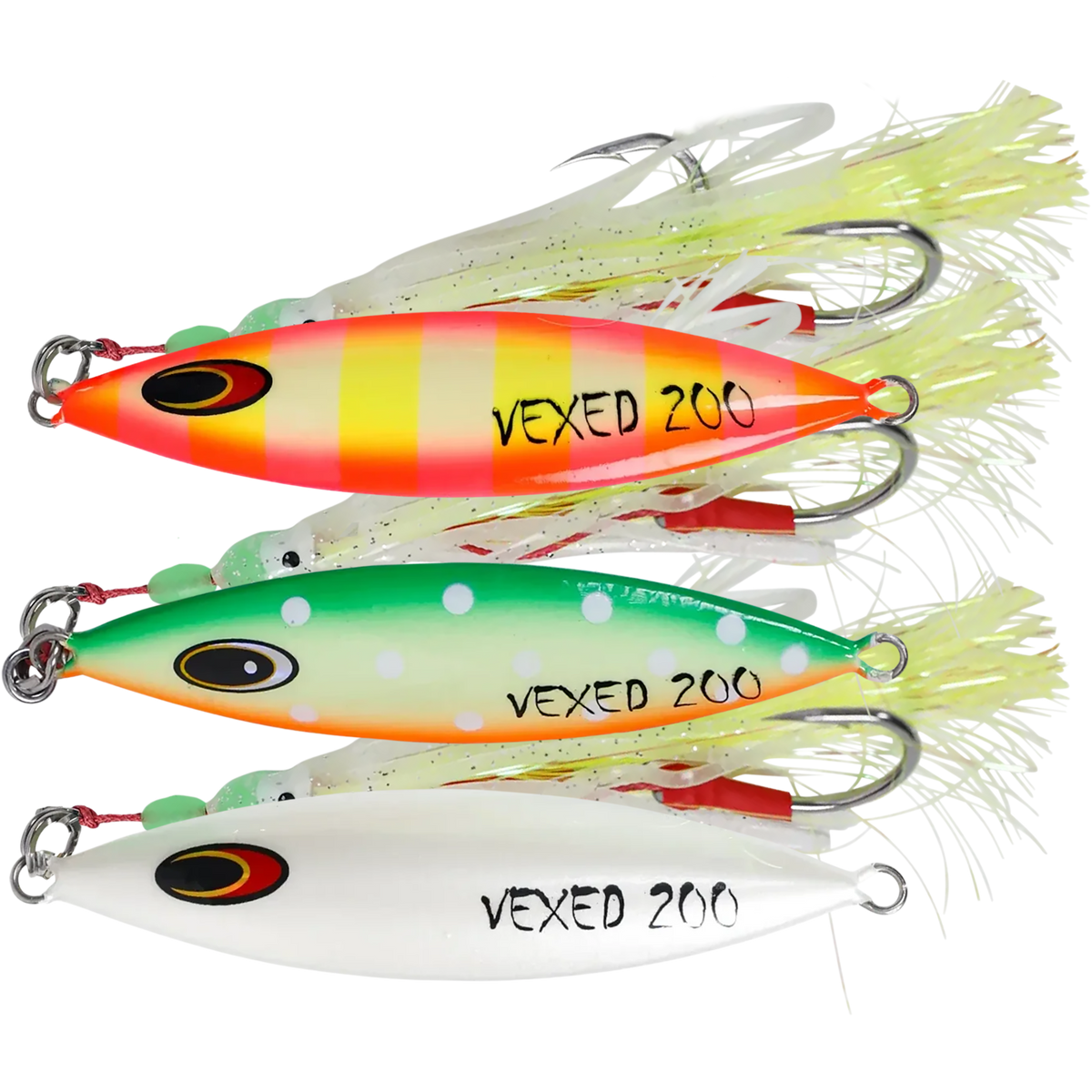 Vexed Dhu Drop Slow Pitch Jig - Rigged with Flashy Assist | Monster ...
