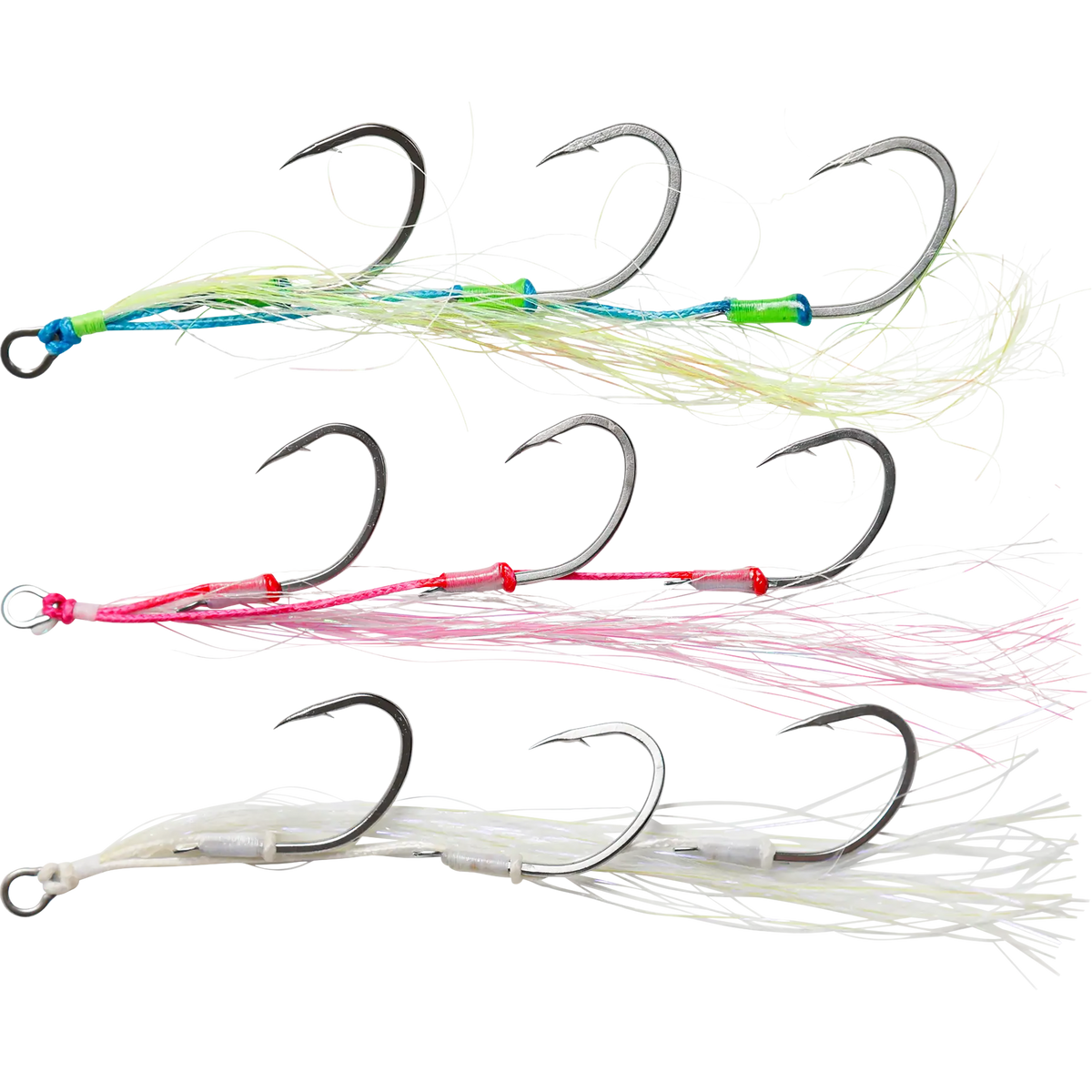 Vexed Bottom Meat Triple Flashy Assist - UV Flash Rig | Monster Fishing NZ