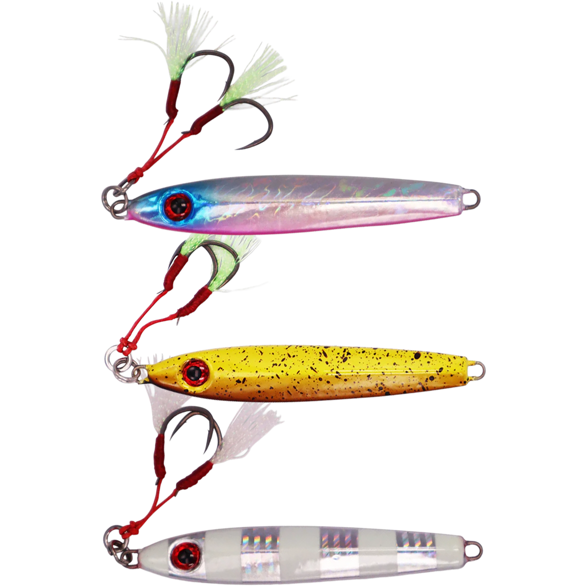 Ocean Angler Micro Weasel UV Jig - Glow Micro Jig | NZ – Monster Fishing