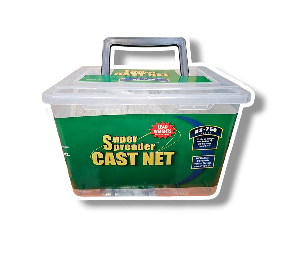 Mono Cast Net 10Ft - 1", 0.30mm Mesh – Monster Fishing