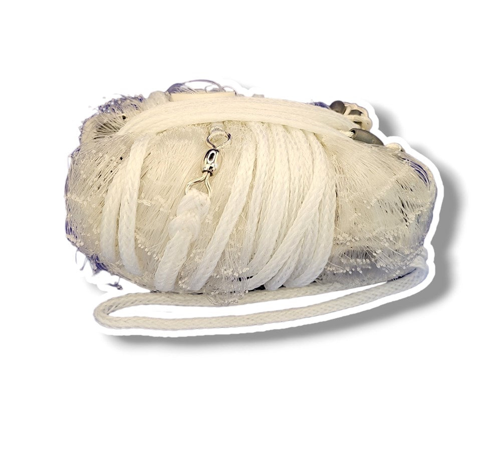 Mono Cast Net 10Ft - 1", 0.30mm Mesh – Monster Fishing